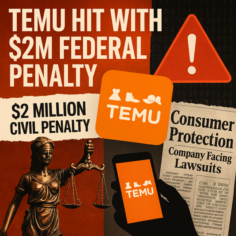 Temu Hit With $2M Federal Penalty as Privacy and Consumer Protection ...