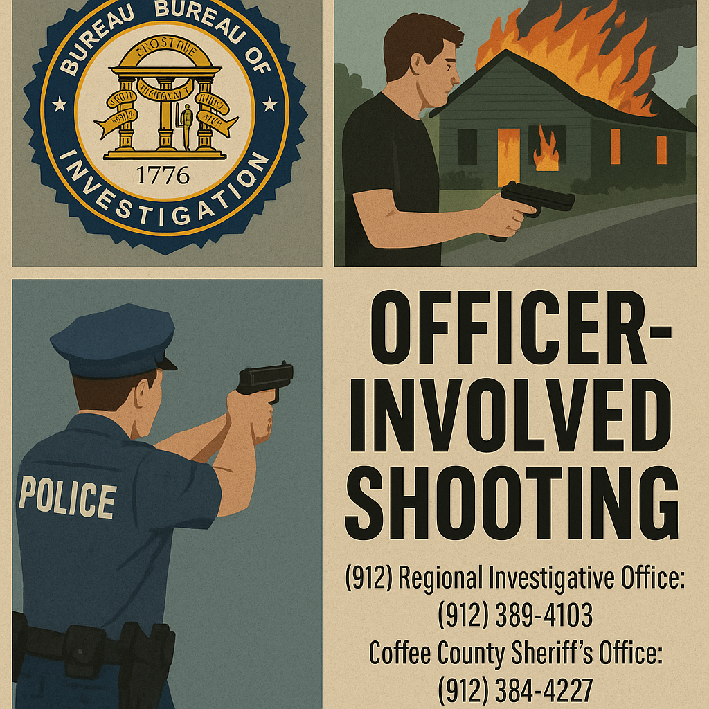 Officer-Involved Shooting Under Investigation in Coffee County ...