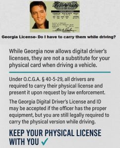 Georgia’s Digital Driver’s License and Why You Still Must Carry the ...