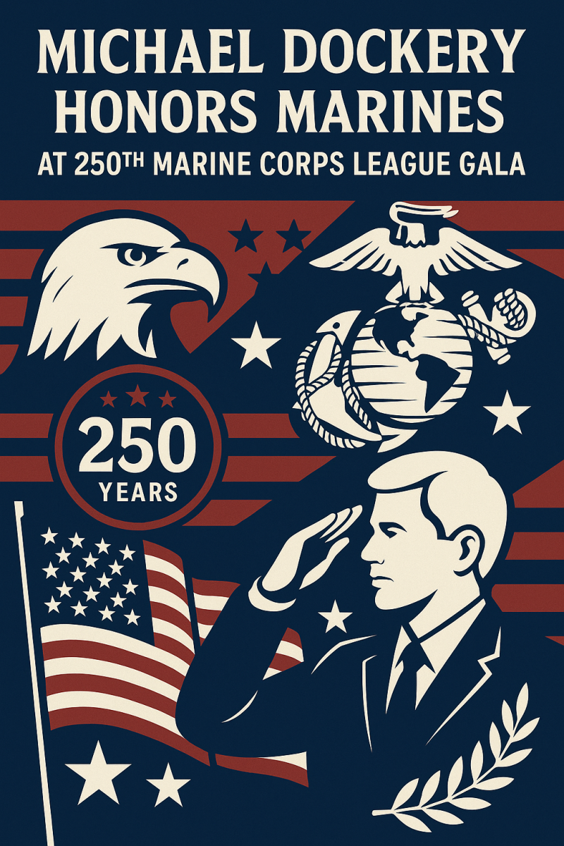 Michael Dockery Honors Marines at 250th Marine Corps League Gala ...