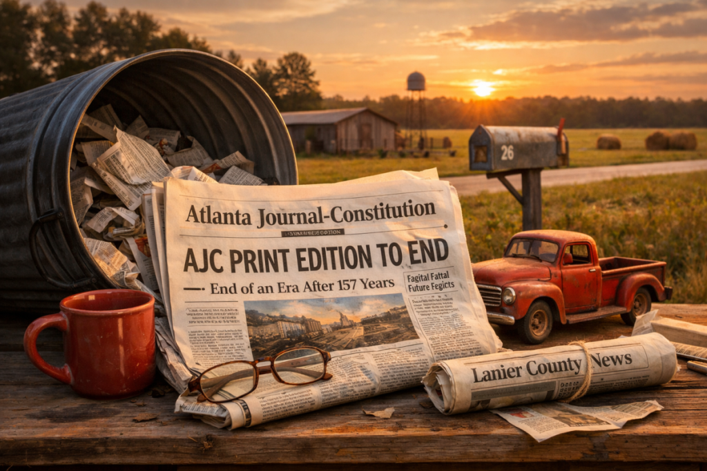 AJC’s Exit From Print Marks Turning Point for South Georgia Readers ...