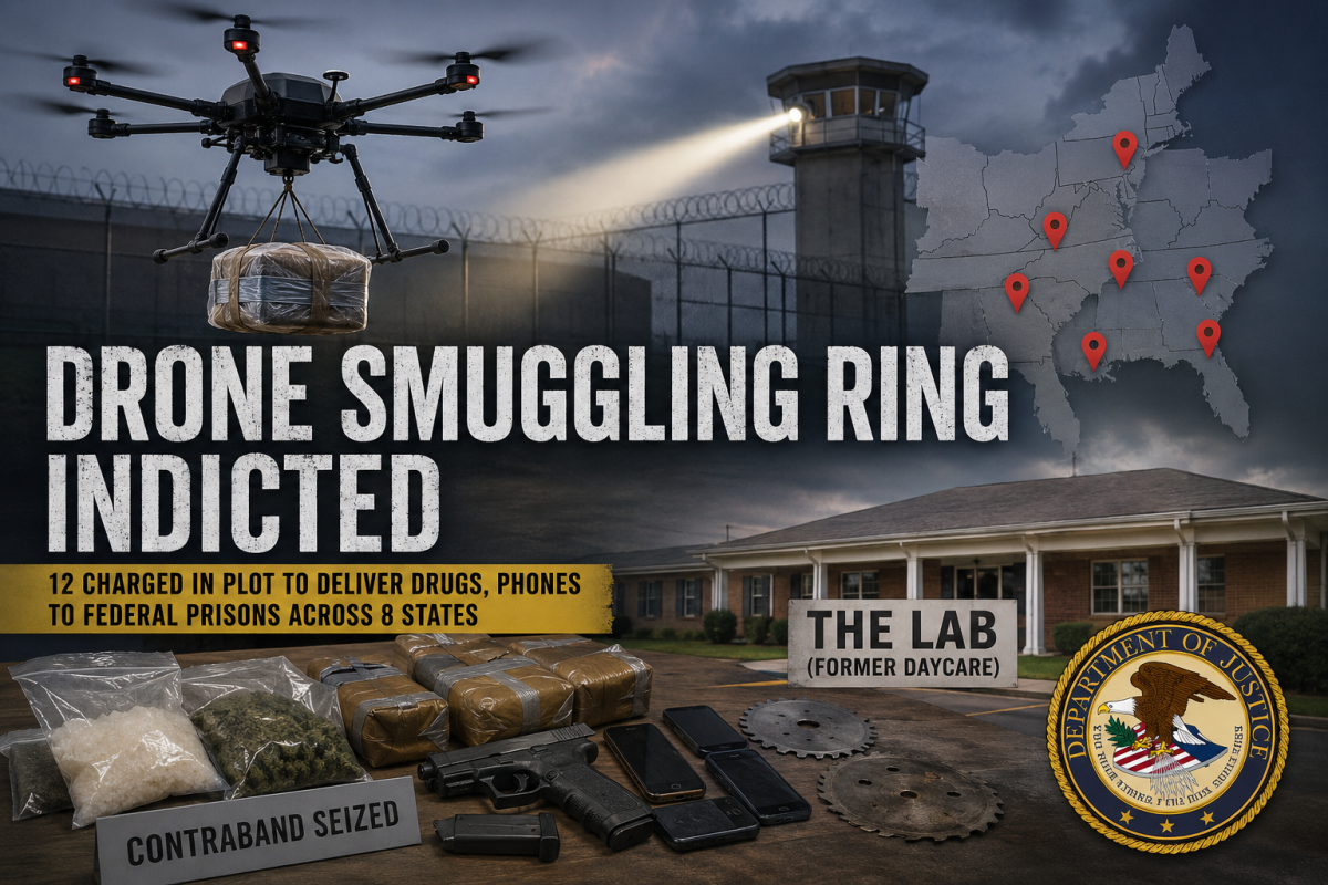 Feds Allege Sophisticated Drone Ring Smuggled Drugs, Cell Phones into ...