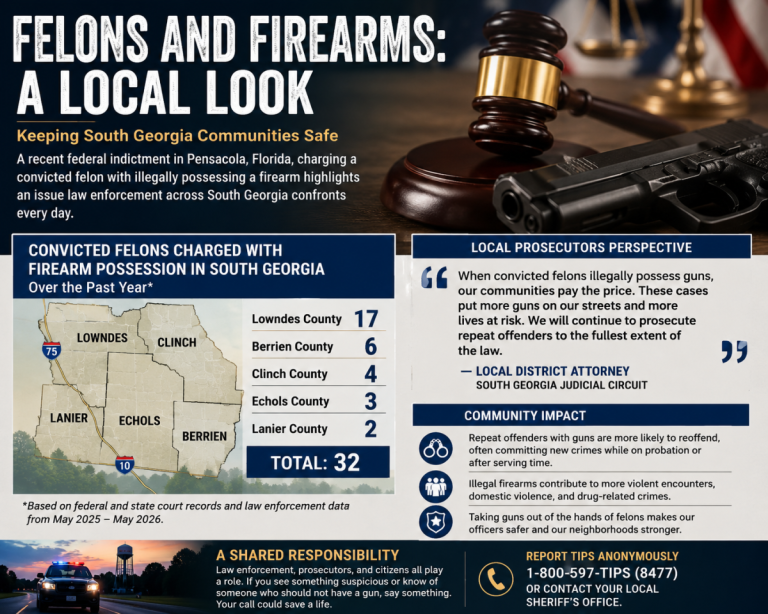 Felons and firearms a local look 2026 – Lanier County News