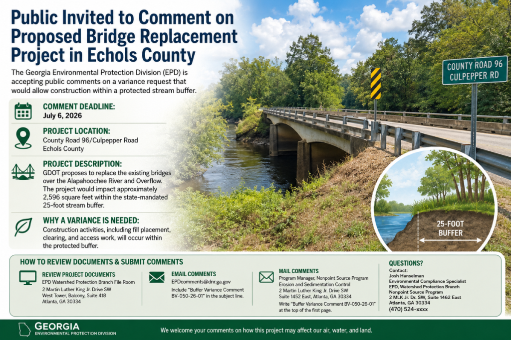 Public Invited to Comment on Proposed Bridge Replacement Project in ...